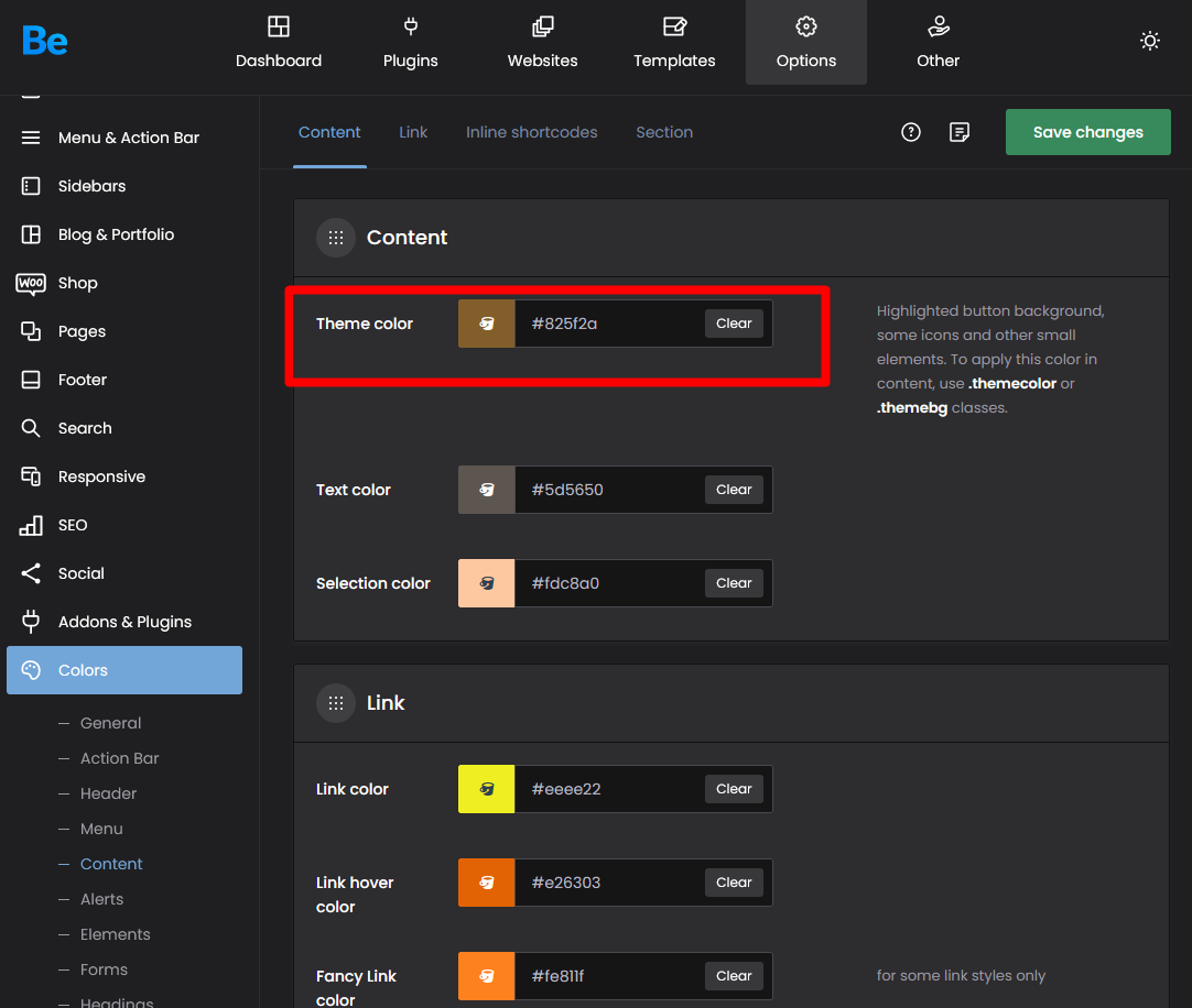 How To Change NaV Arrows Betheme Support Forum