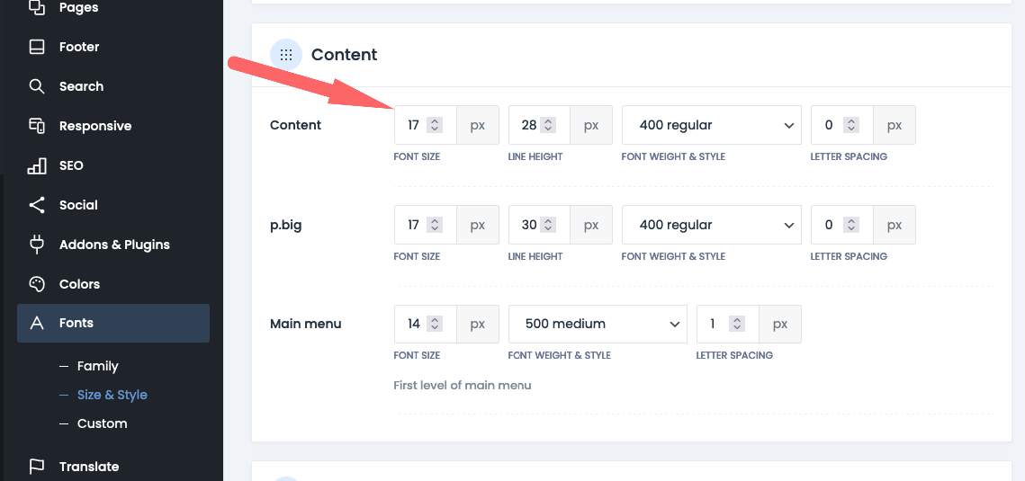 Submenu Font Size Betheme Support Forum